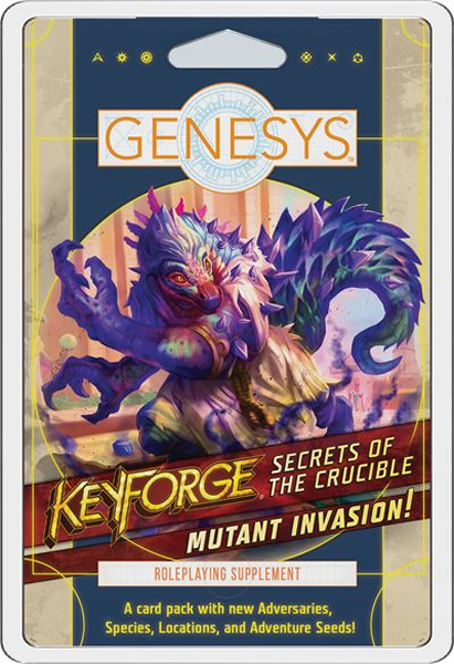 Genesys RPG: KeyForge - Secrets of the Crucible Supplement Pack - Muta ...